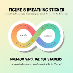 Figure 8 Breathing Sticker • Figure 8 Breathing Exercise • Finger ...