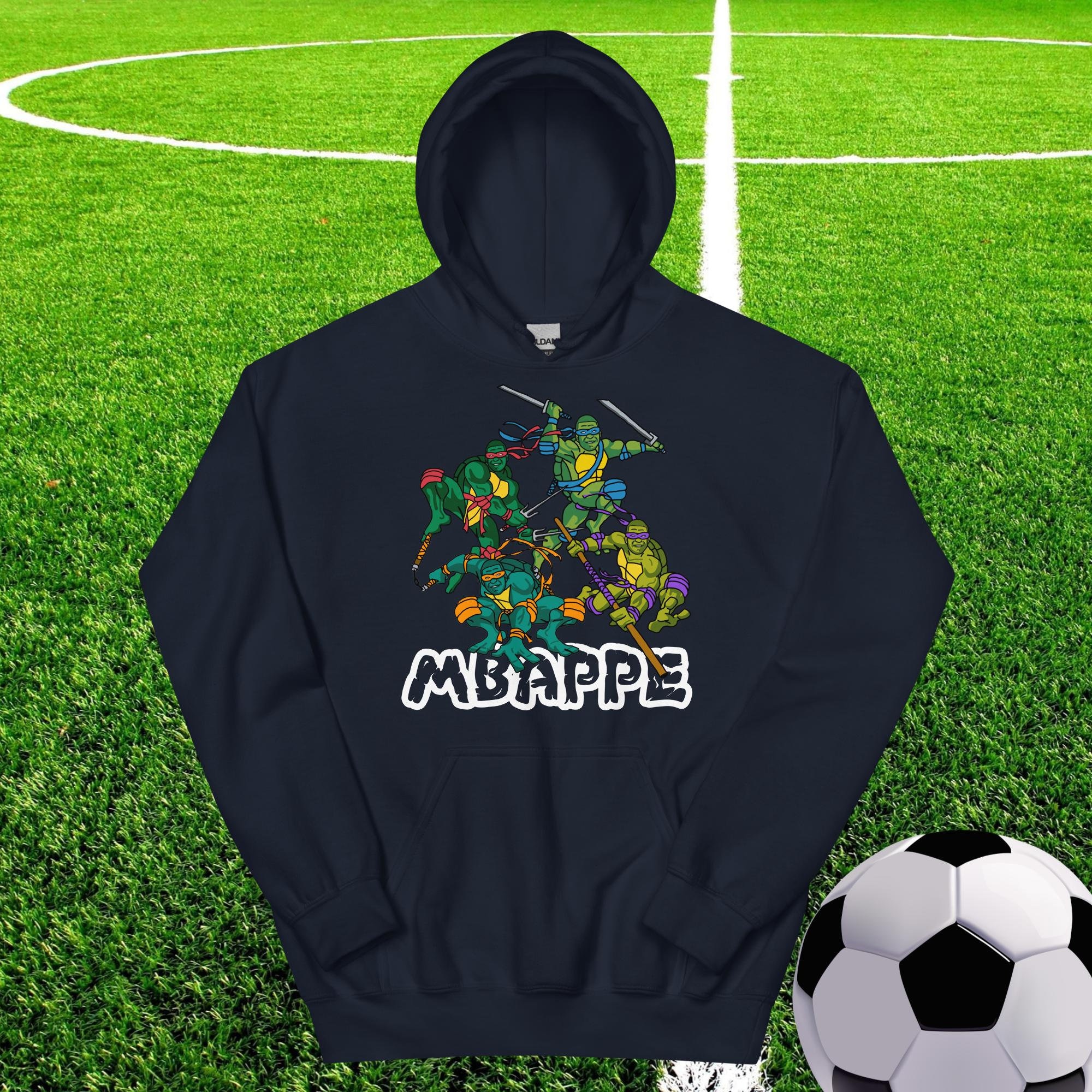 Kylian Mbappe Hoodie Mbappe France Football Hoodie Soccer Hoodie Real ...