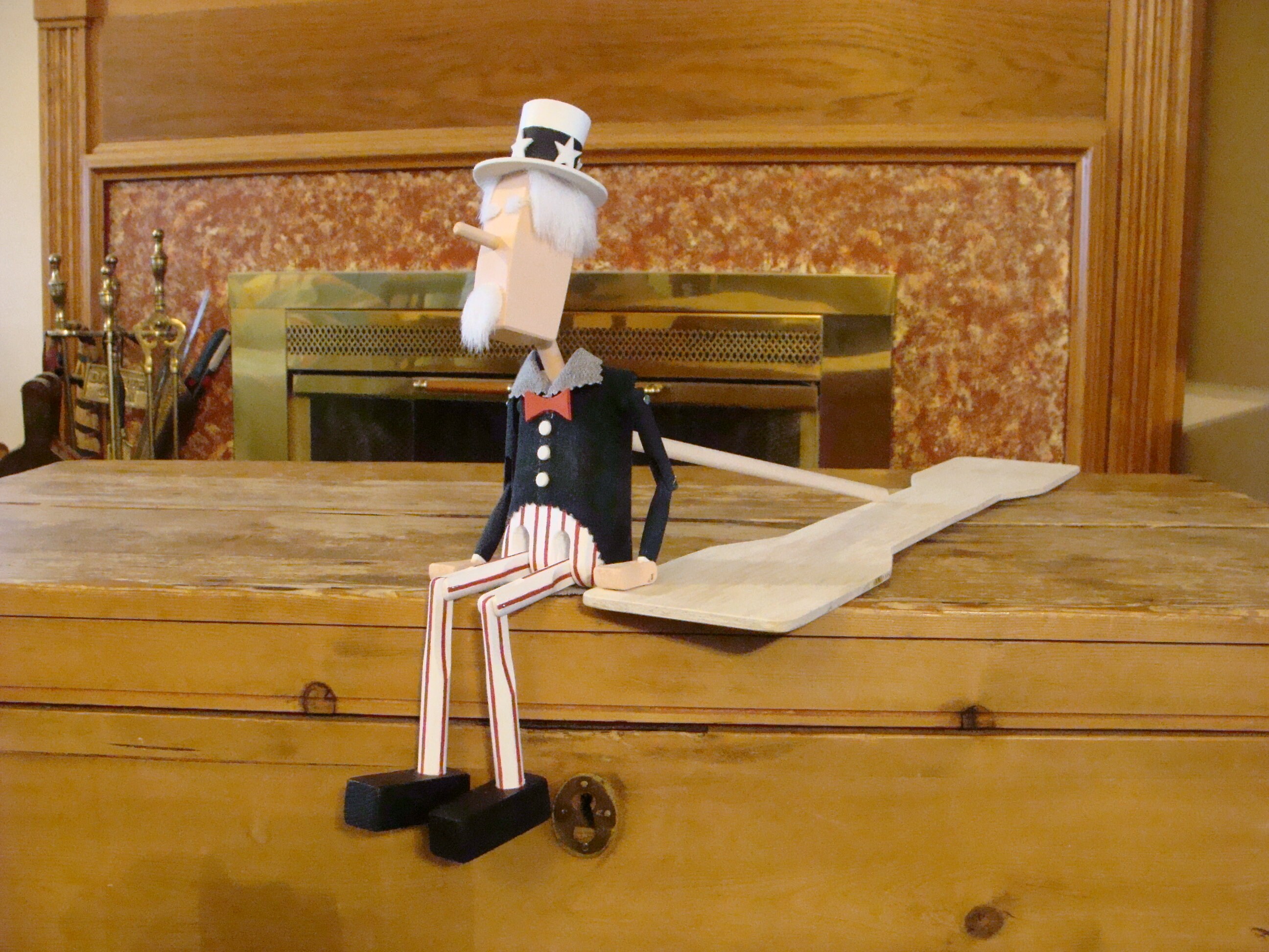 Jig Limberjack Doll - "uncle Sam" Handcrafted Dancing Doll - Etsy