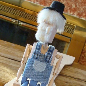 Foot Pedal Dancer With Pa Jig Limberjack Doll for Hands-free Jigging ...