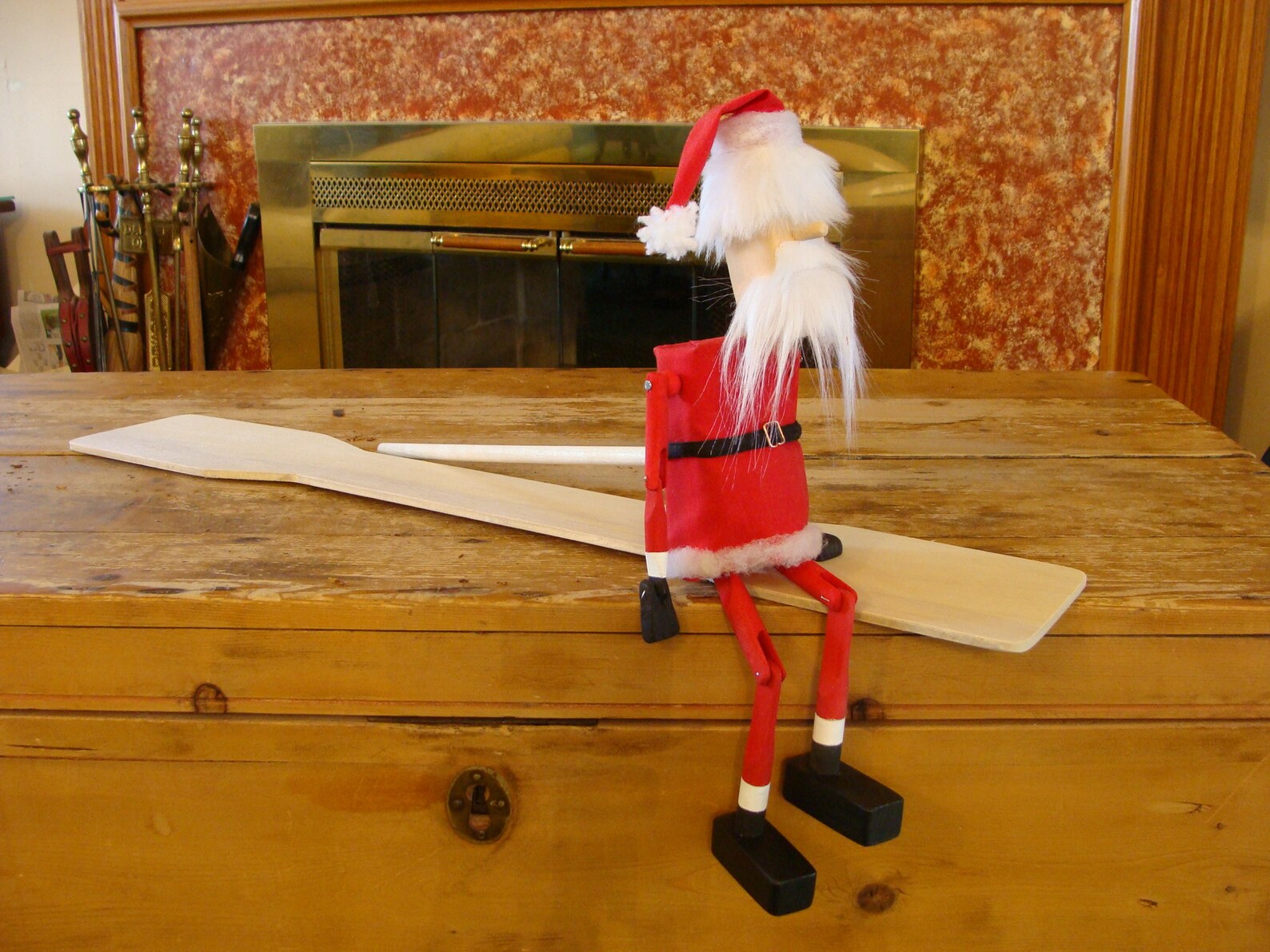 Rustic Jig Doll, Santa Claus -- Hand Crafted Wooden Dancing Doll - Etsy