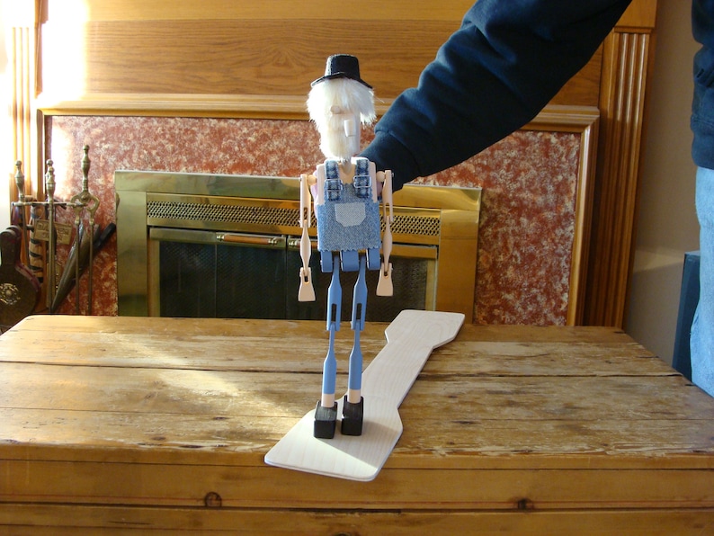 Jig Limberjack Doll - "pa" Handcrafted Dancing Doll - Etsy