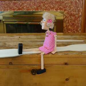 Jig Limberjack Doll - "nellie" Handcrafted Dancing Doll - Etsy