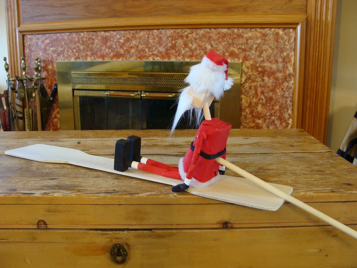 Rustic Jig Doll, Santa Claus -- Hand Crafted Wooden Dancing Doll - Etsy