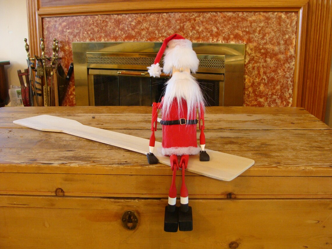 Rustic Jig Doll, Santa Claus -- Hand Crafted Wooden Dancing Doll - Etsy