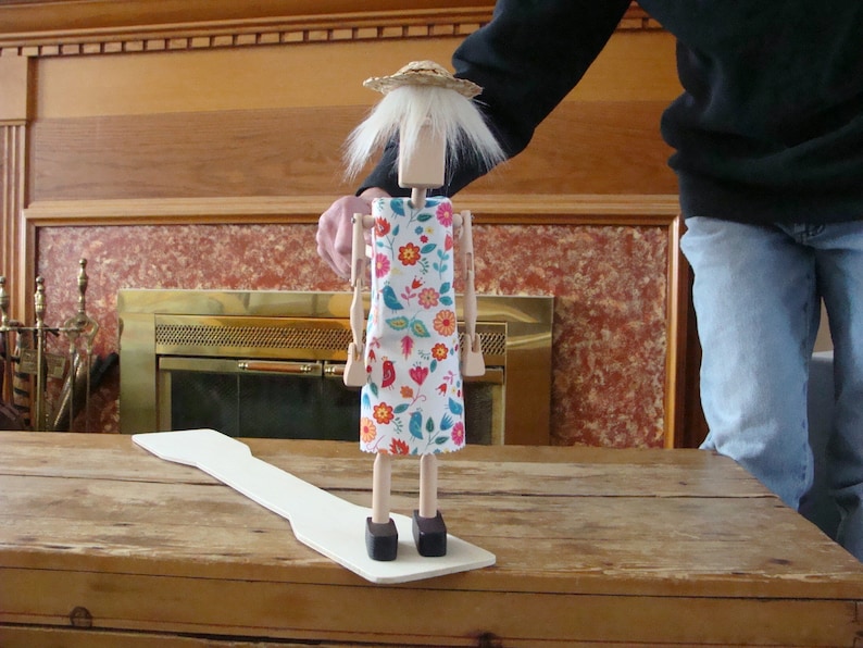 Jig Limberjack Doll - "ma" Handcrafted Dancing Doll - Etsy