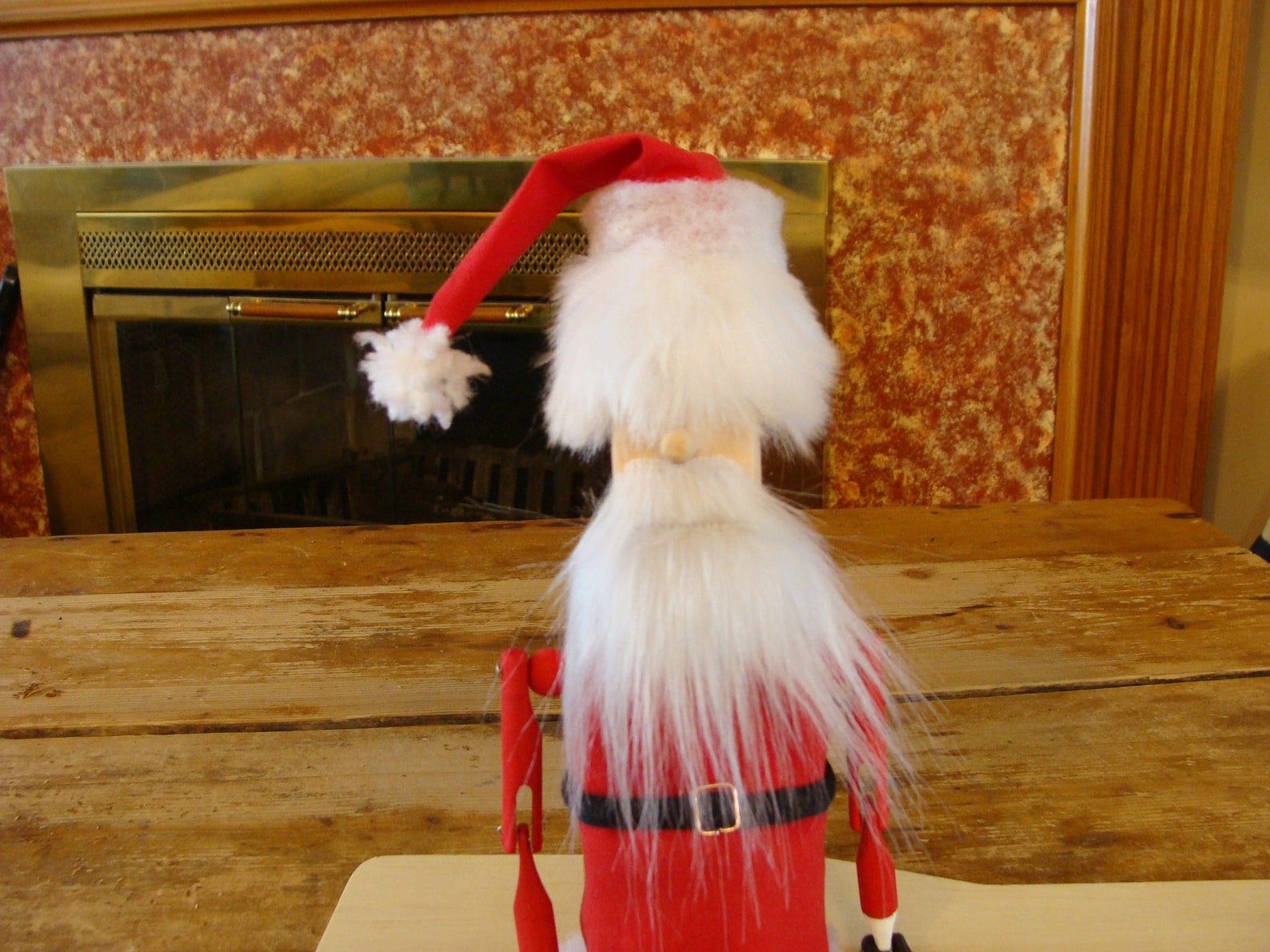 Rustic Jig Doll, Santa Claus -- Hand Crafted Wooden Dancing Doll - Etsy