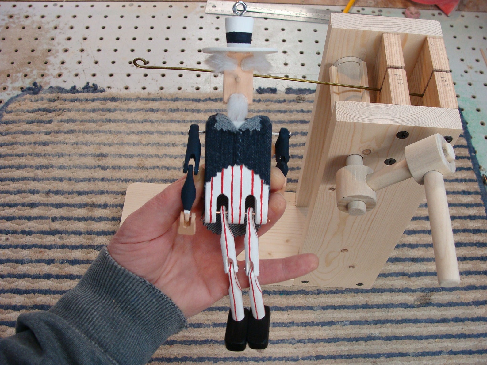 New! Kinetic Jig Doll Limberjack Doll Dancer - Etsy