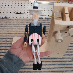 New! Kinetic Jig Doll Limberjack Doll Dancer - Etsy