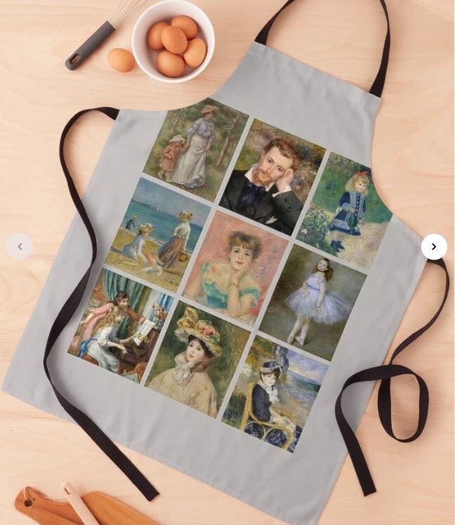 Renoir Art Collage Printable Pierre-auguste Renoir Paintings Art Lover ...