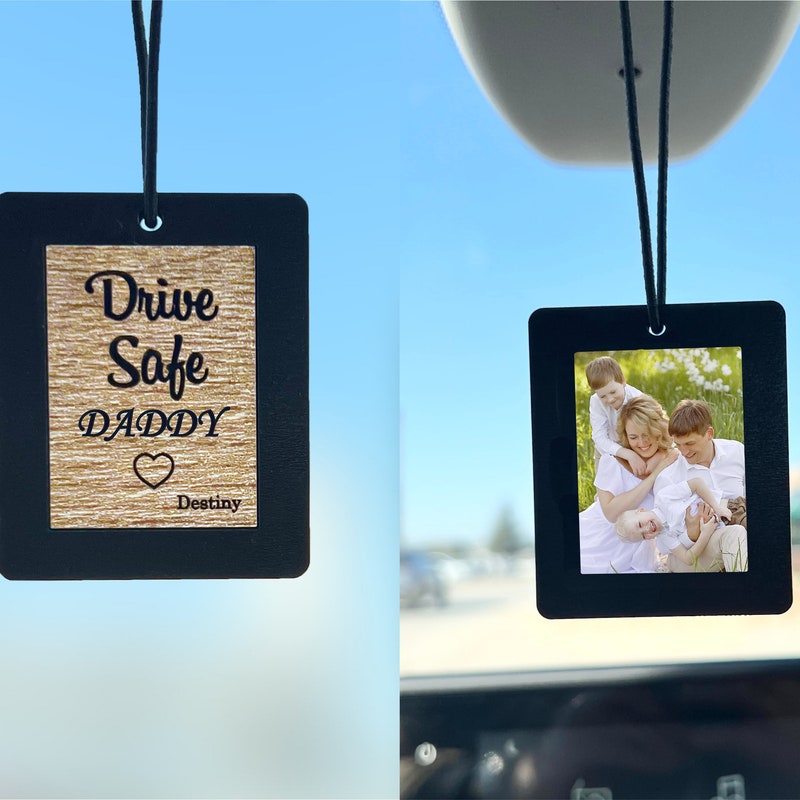 Personalised Rear View Mirror Hangers - Etsy