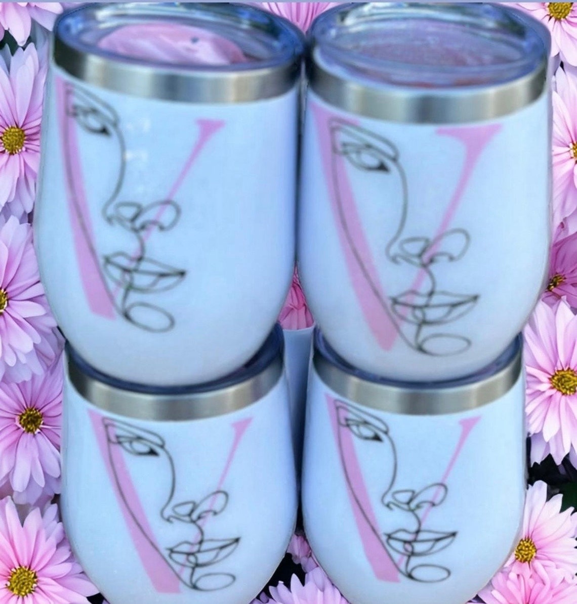 Mini Logo Sparkling Tumblers - Etsy