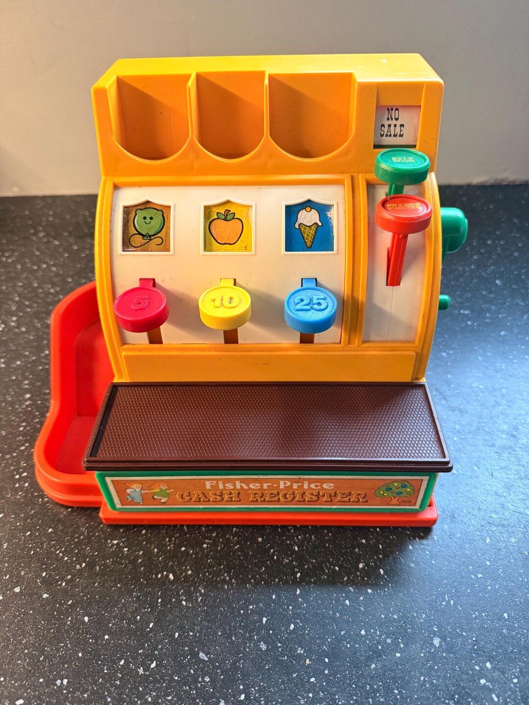 Vintage Fisher-price Cash Register #926 (1970s, Introduced in 1974 ...