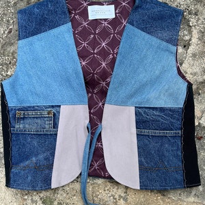Denim Reinvented: Introducing the 'denim Addition' Upcycled Vest ...
