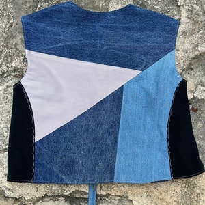 Denim Reinvented: Introducing the 'denim Addition' Upcycled Vest ...