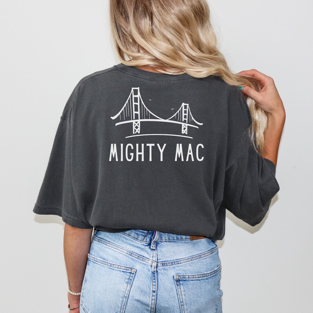 Yooper Shirt Lake Life UP Shirt Michigan Love Mackinac Bridge Tee ...