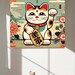 Maneki Neko Cat Art Print for a Cat Lover- Beckoning Cat Art Inspired ...
