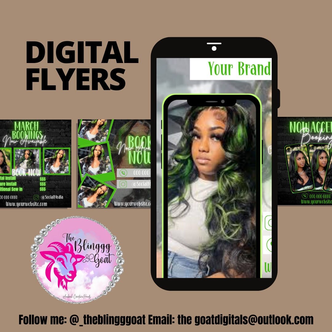 Booking Flyer , March Sale Flyer, Appointment Flyer, Book Now Flyer ...