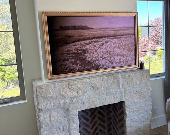 NEW the Portrait TV Frame, Vintage Gold Frame Wall Art, Aesthetic Home ...