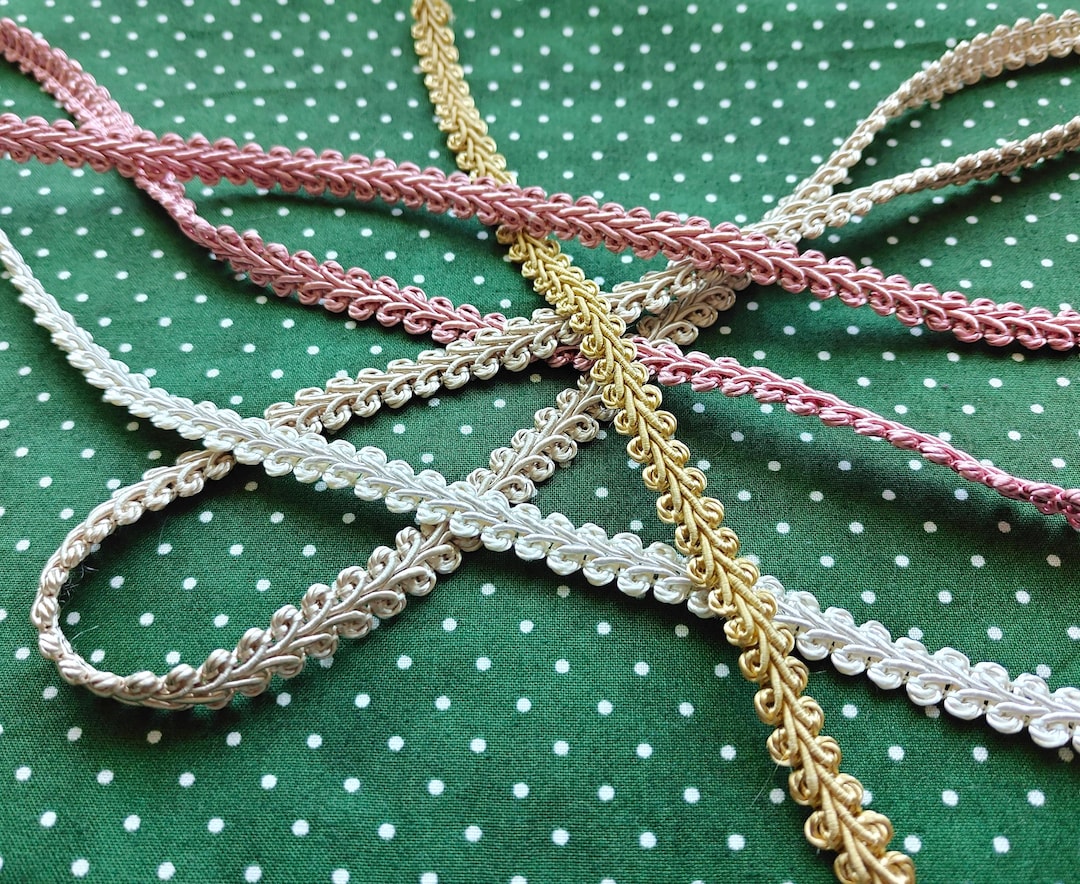 Shabby Chic French Gimp Trim: 3/8" Braided Journal Embellishment, by ...