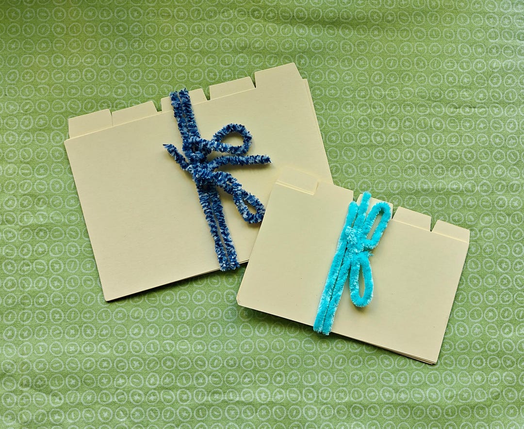Tabbed Index Cards - 5 Tab Sets: 4x6 or 3x5 Inches - Etsy