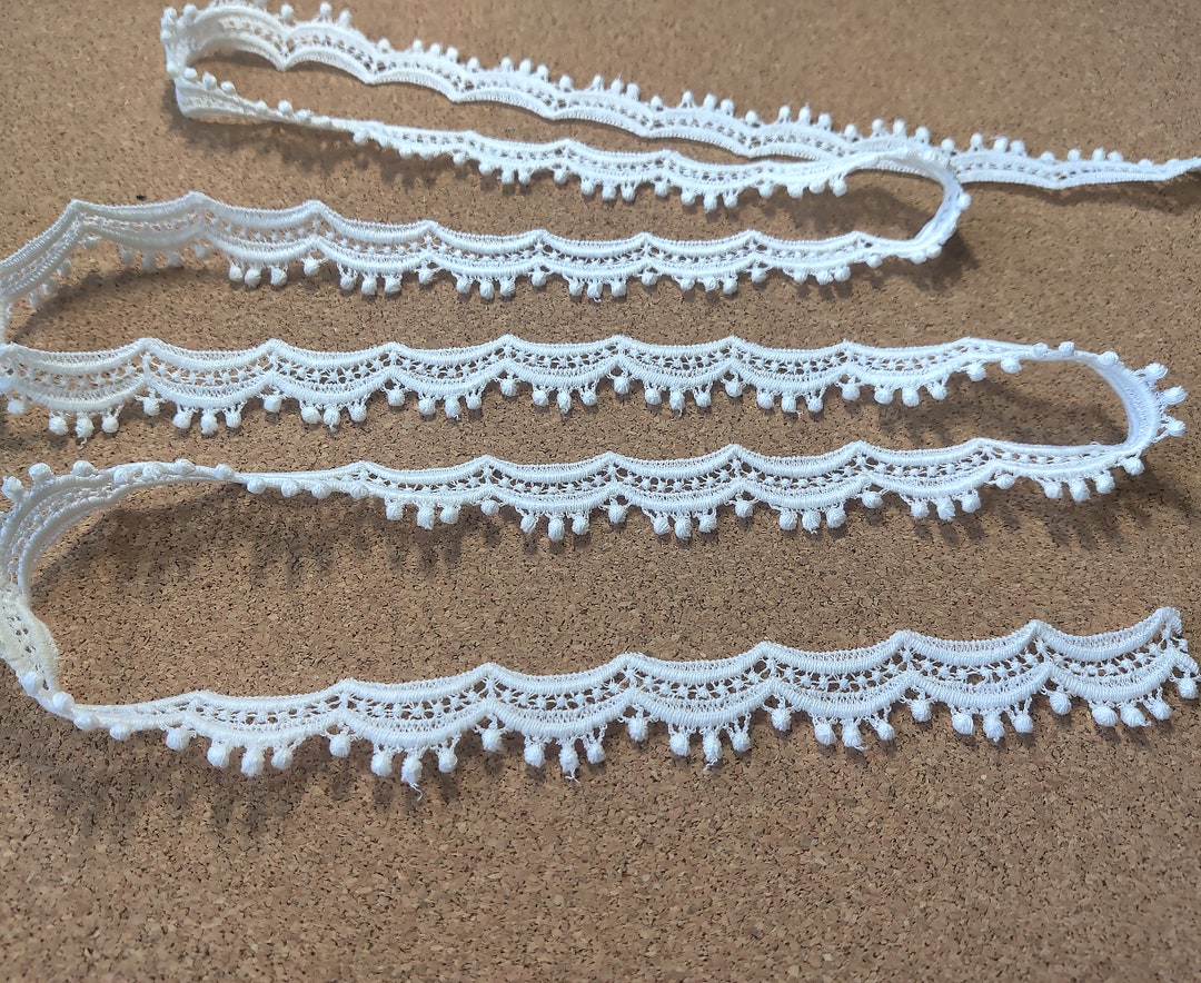1 Venetian Pom Pom Swag Lace, Sold by the Yard - Etsy