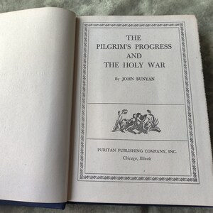 Pilgrim Progress Circa 1945 Vintage Book, Journal Making Needs - Etsy