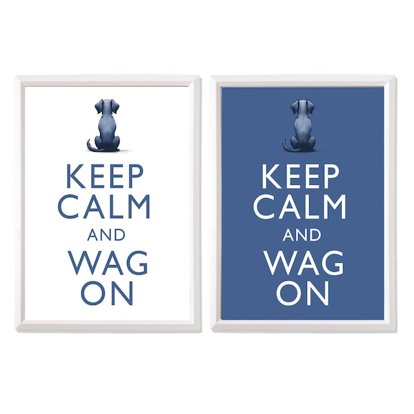 Keep Calm Dog - Etsy