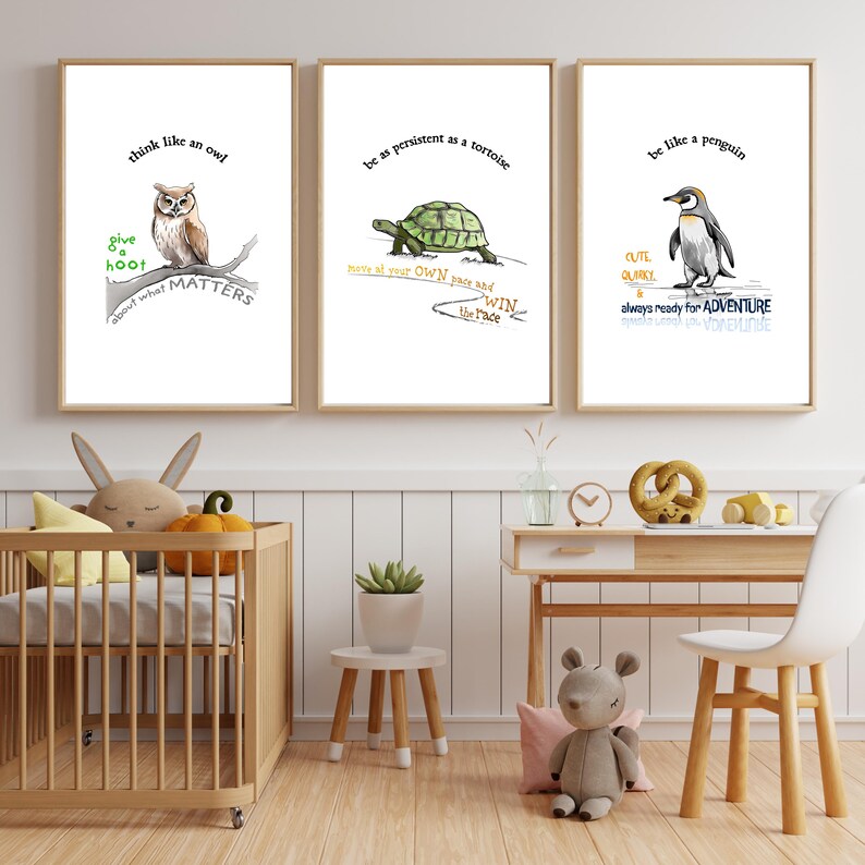 Give a Hoot Owl, Printable Animal Wall Art Series, Digital Download - Etsy