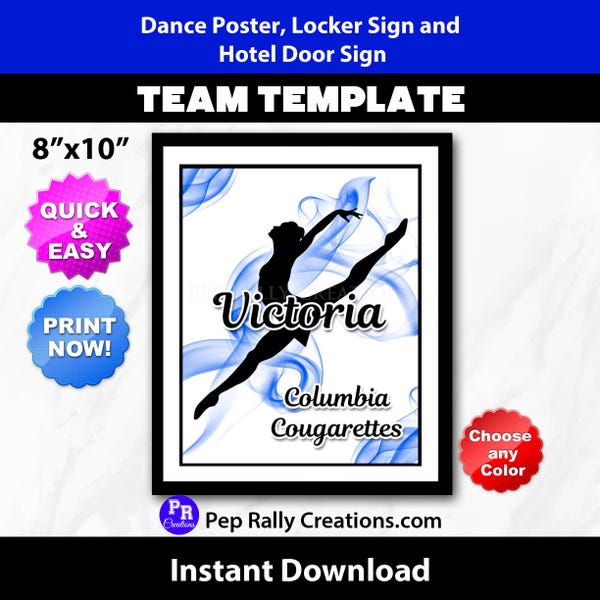 Dance Poster - Etsy