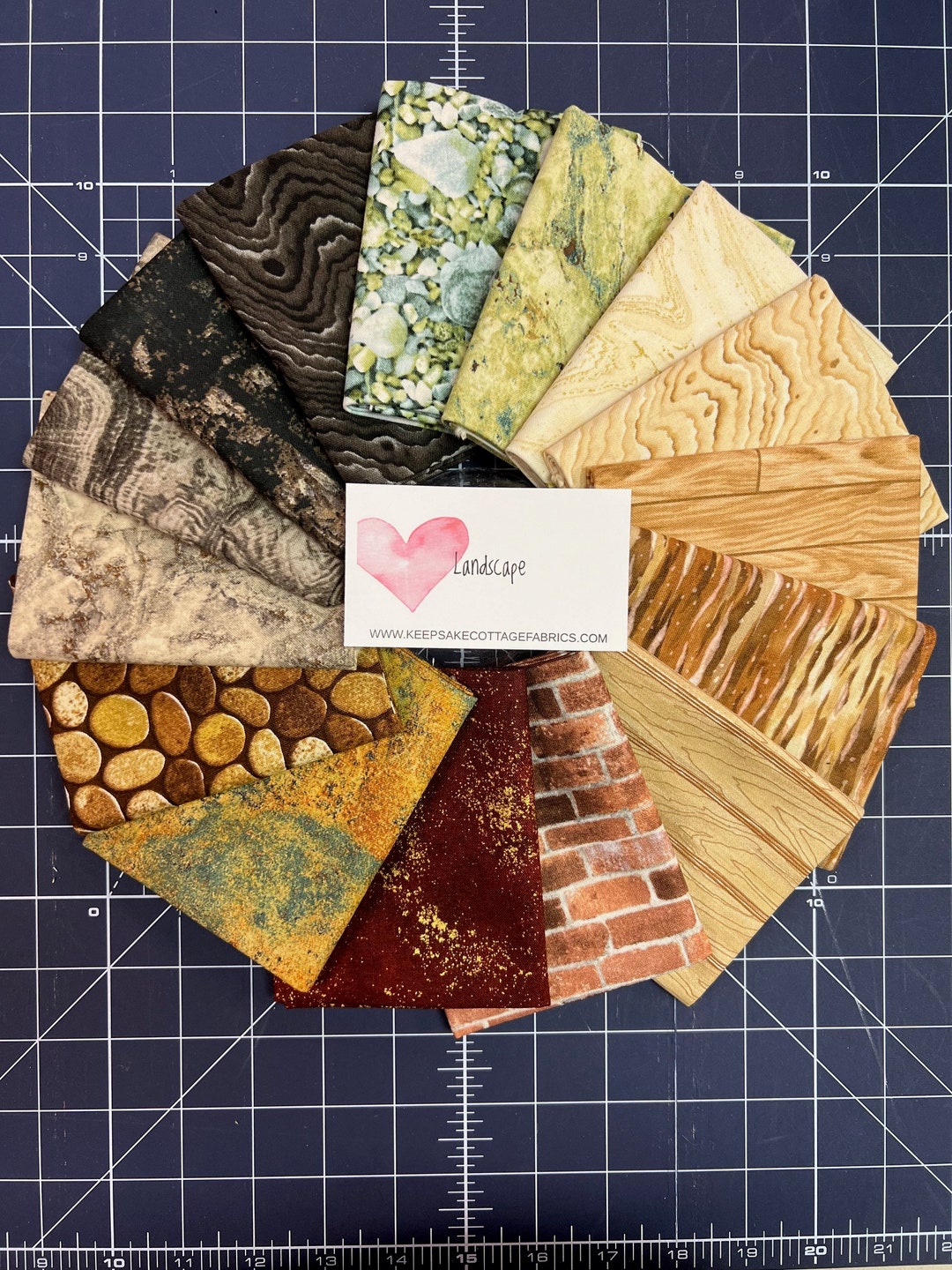 Landscape - Fat Quarter Bundle - Etsy