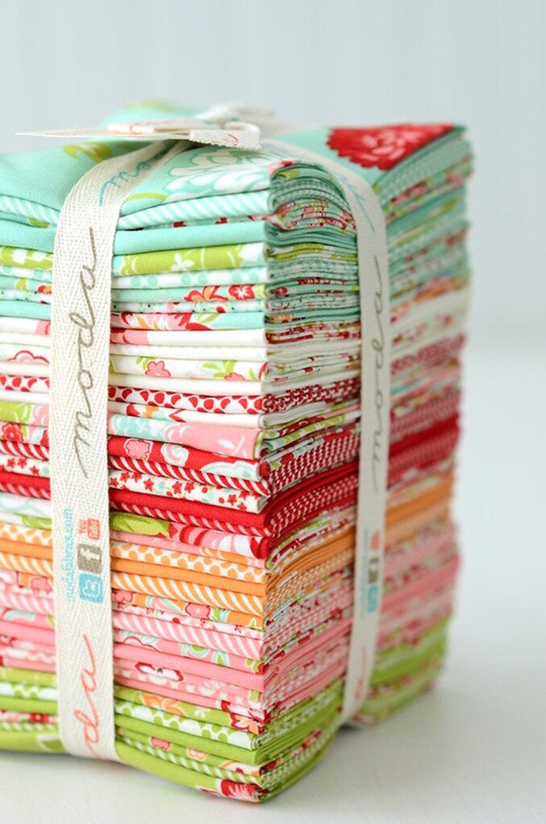 Scrumptious by Bonnie and Camille for Moda Shop Cut Fat Quarter Bundle, 40 Pcs, OOP and HTF - Etsy