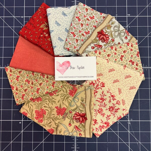 Papillon Fabric - Etsy
