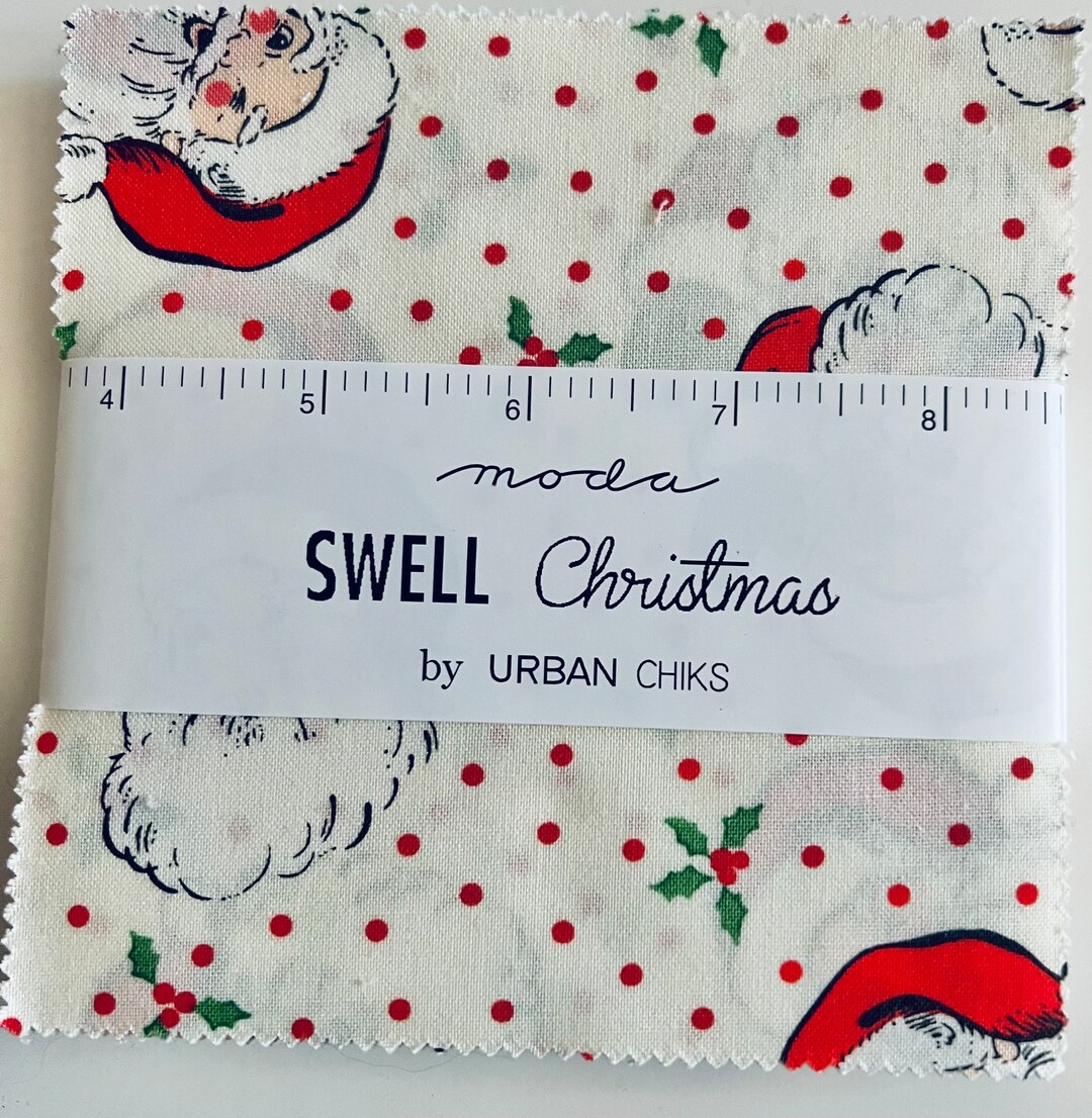 Swell Christmas by Urban Chiks for Moda Charm Pack OOP, Hard to Find - Etsy
