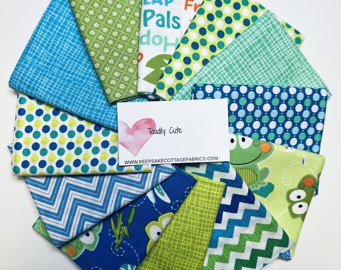 Toadily Cute Fat Quarter Bundle - Etsy