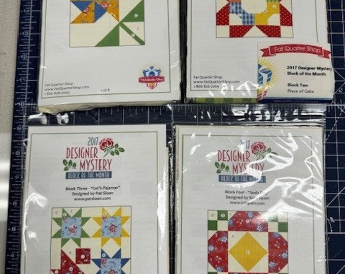 2017 Designer Mystery BOM Kit From Fat Quarter Shop With American Jane ...