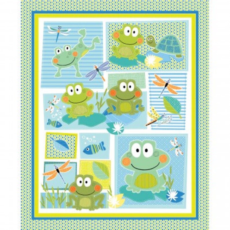 Toadily Cute - Panel - Etsy