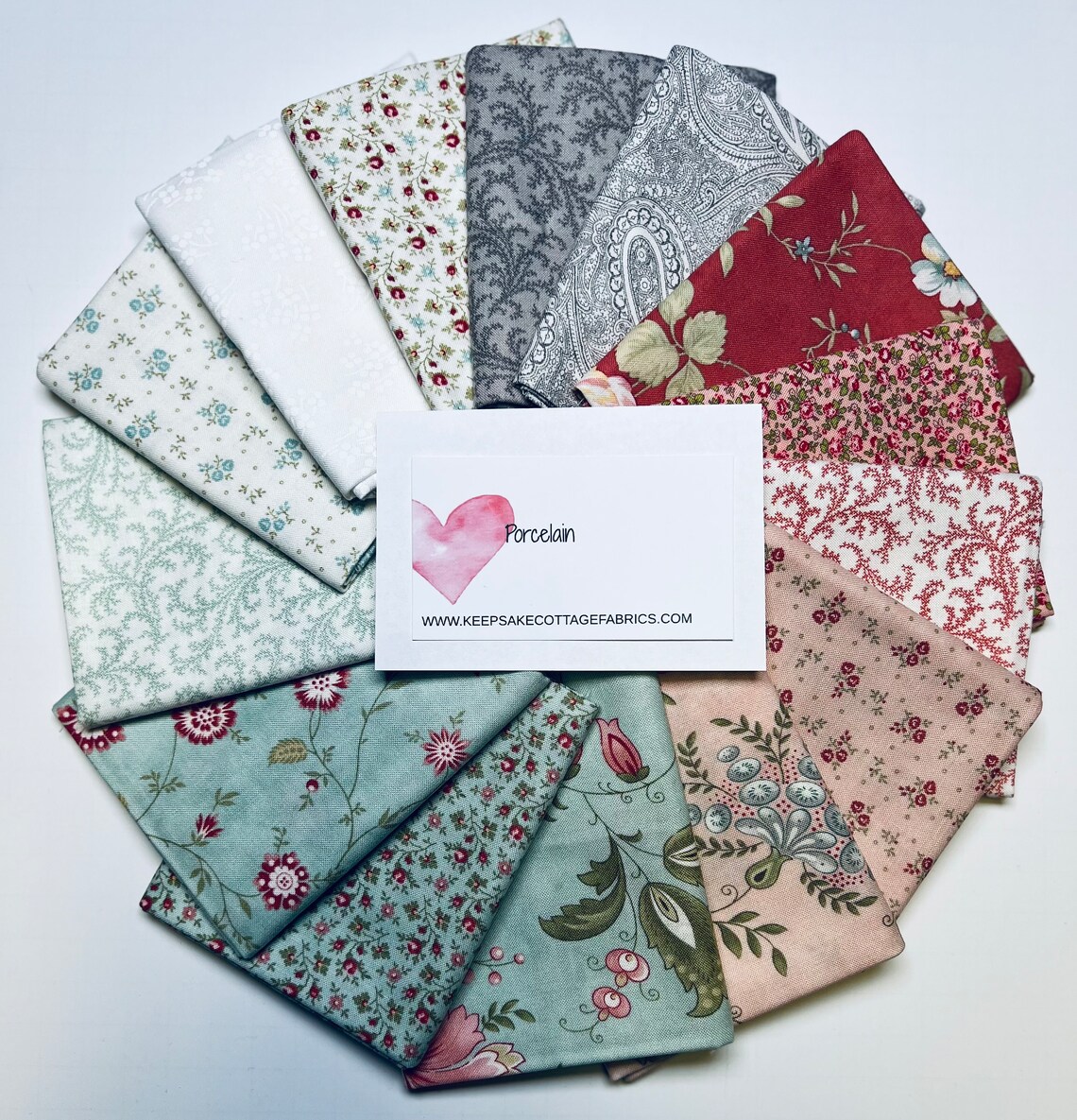 Porcelain - Fat Quarter Bundle - Etsy