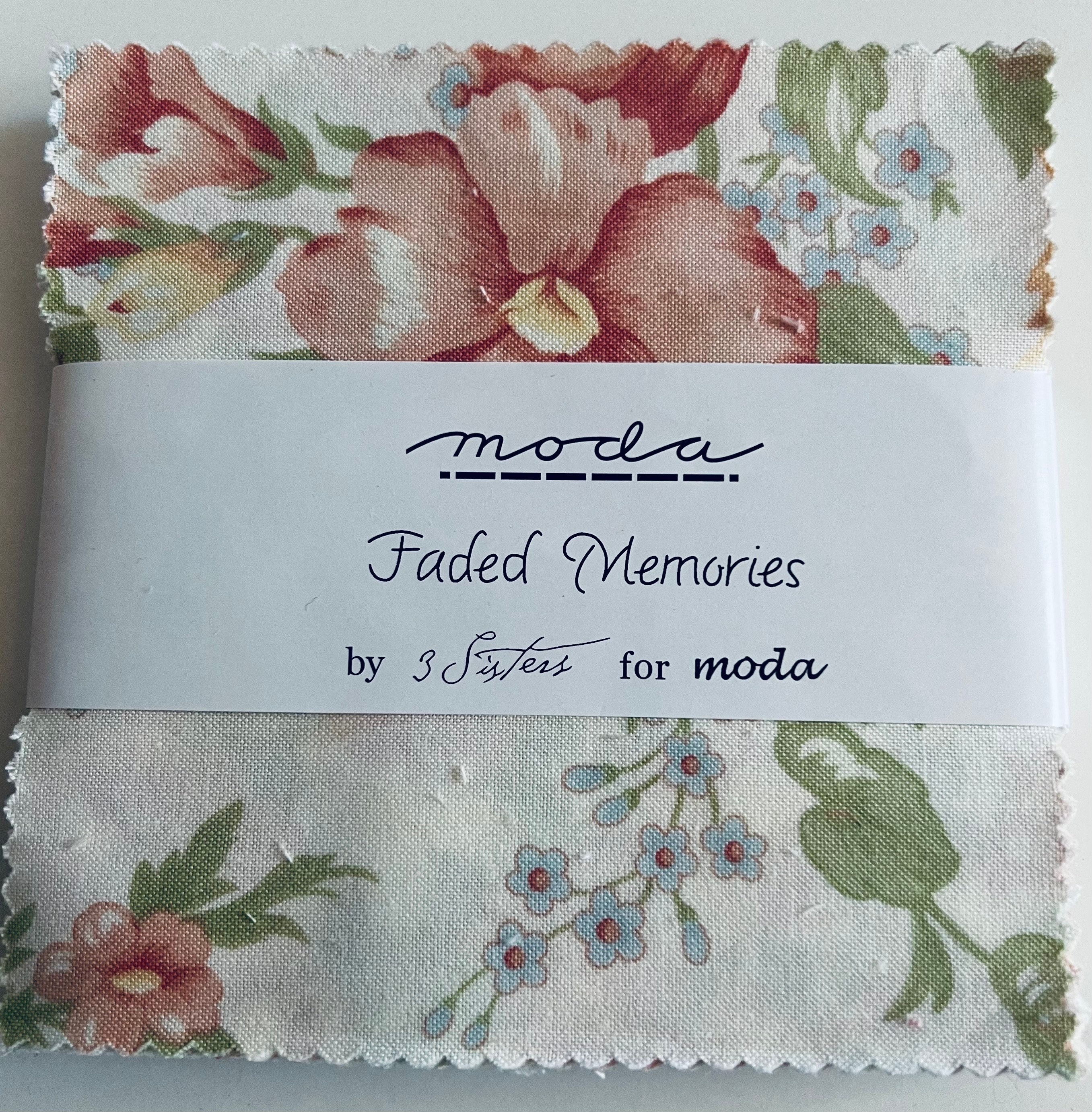 Faded Memories by 3 Sisters for Moda Charm Pack OOP, Hard to Find - Etsy
