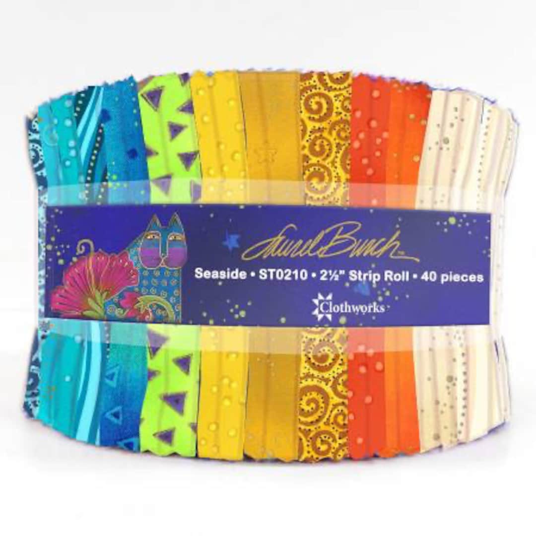 Seaside by Laurel Burch Jelly Roll - Etsy
