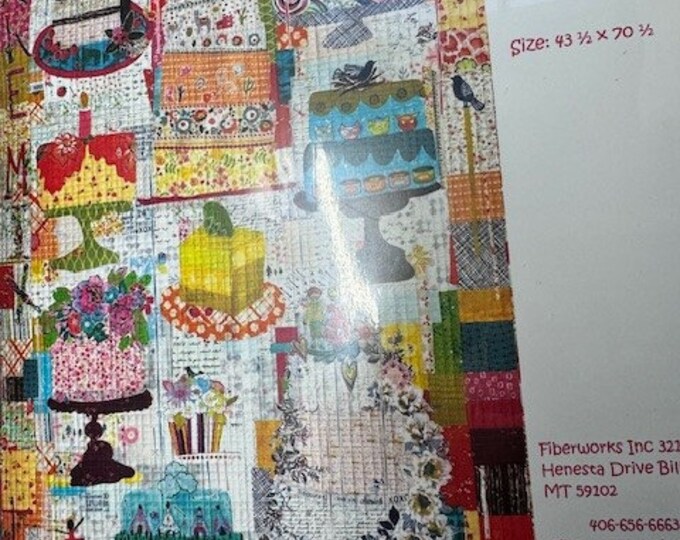 Cake Mix Collage Quilt Kit Designed by Laura Heine - 43-1/2 X 70-1/2 - Etsy