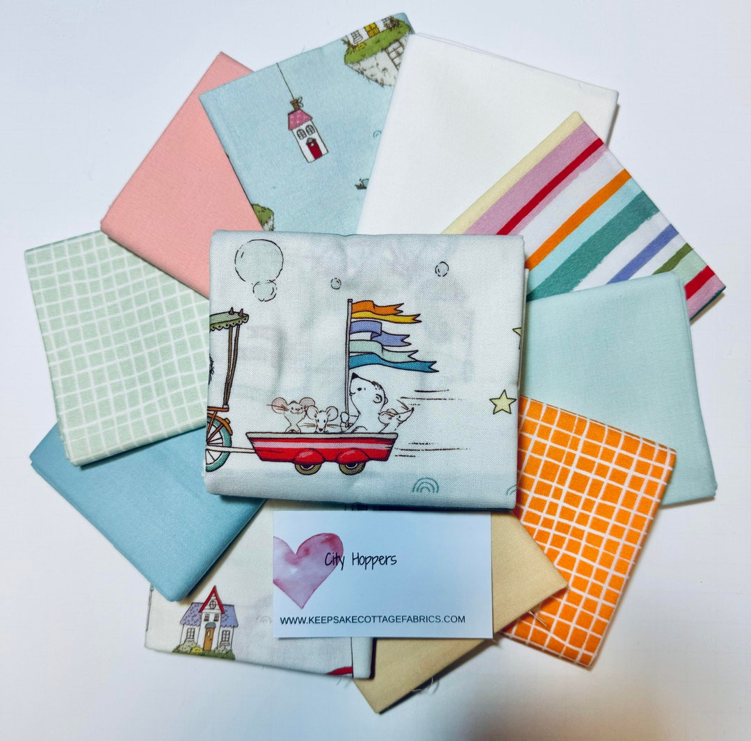 City Hoppers - Fat Quarter Bundle - Etsy