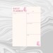 Daily Planner Printable With Butterfly Design | To-do List, Goals ...