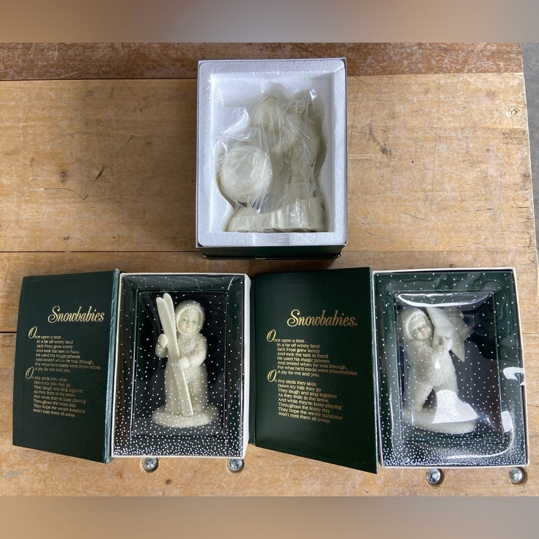 Three Winter Tales of the Snowbabies Figurines - Etsy