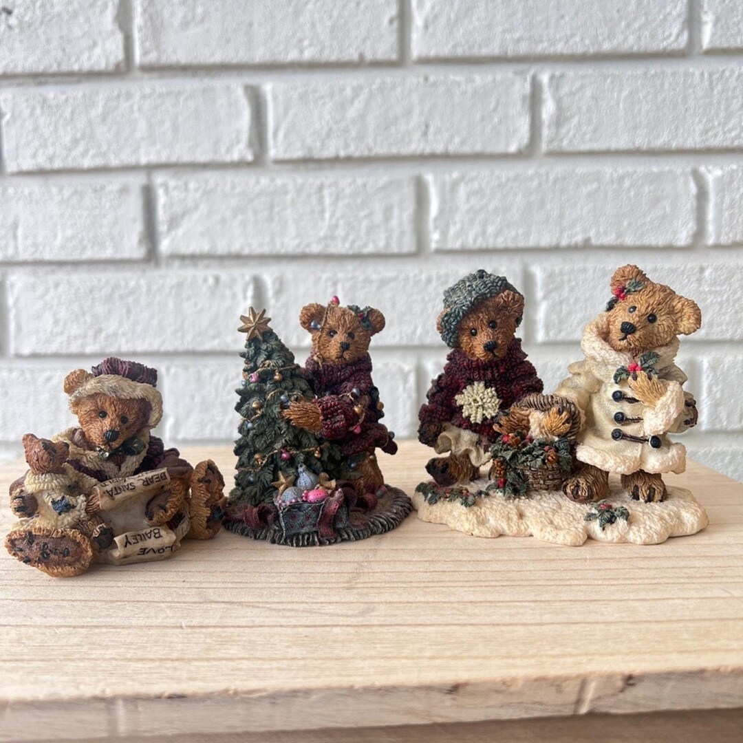 Boyds Bear Christmas 1994 Collection - Etsy