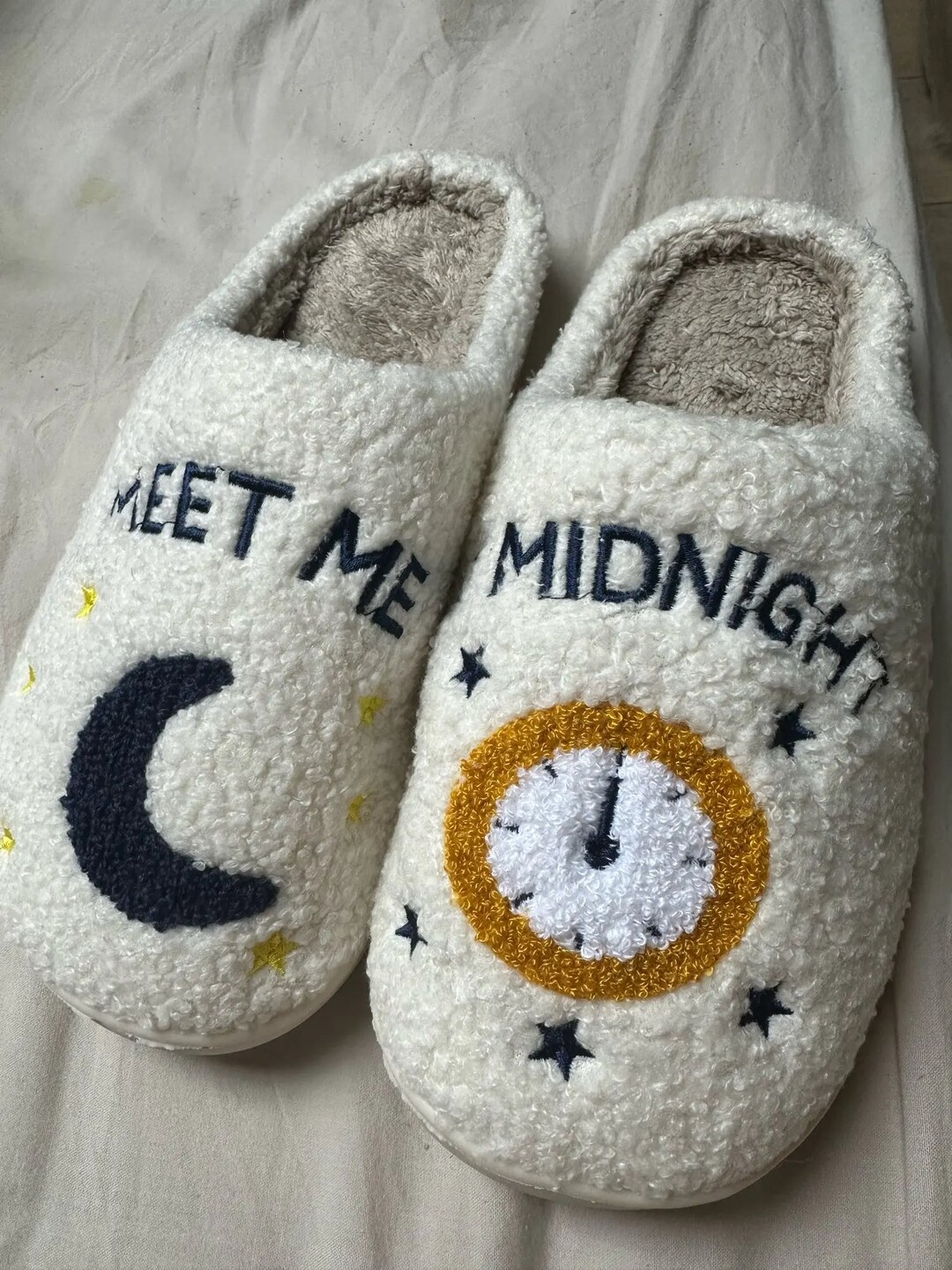 Taylor Swift Meet Me at Midnight Slippers, Taylor Style Cozy ...