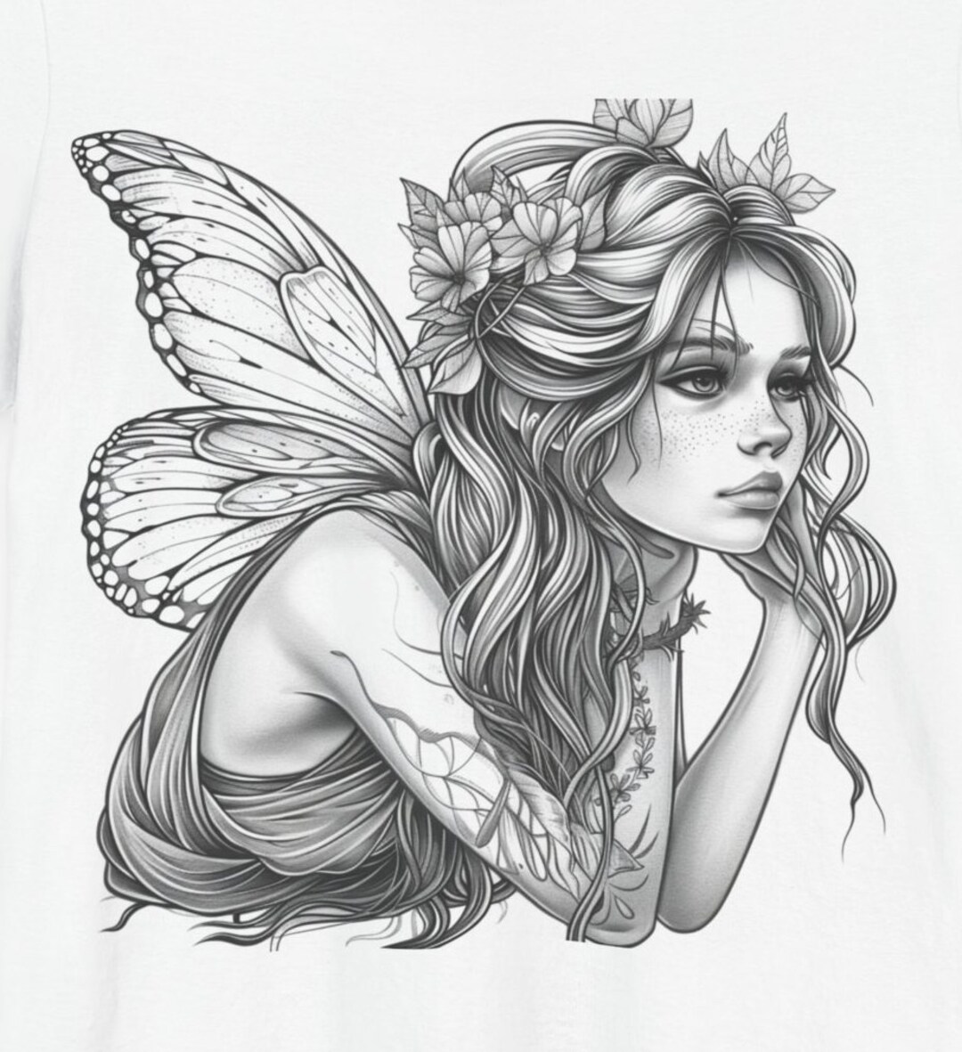 Magical Fairy Deep in Thought - Etsy UK