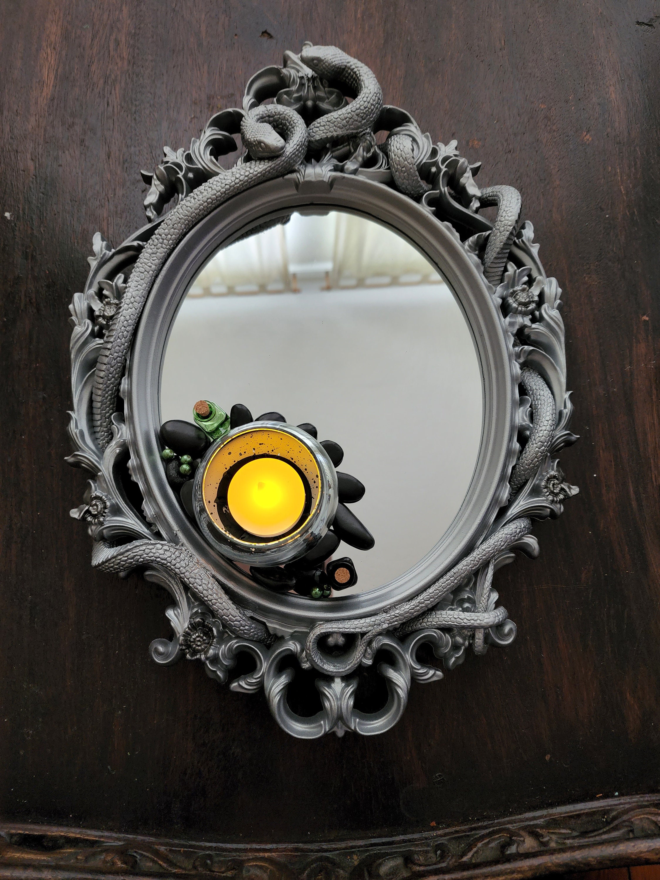 Slithery Serpent Mirror - Etsy