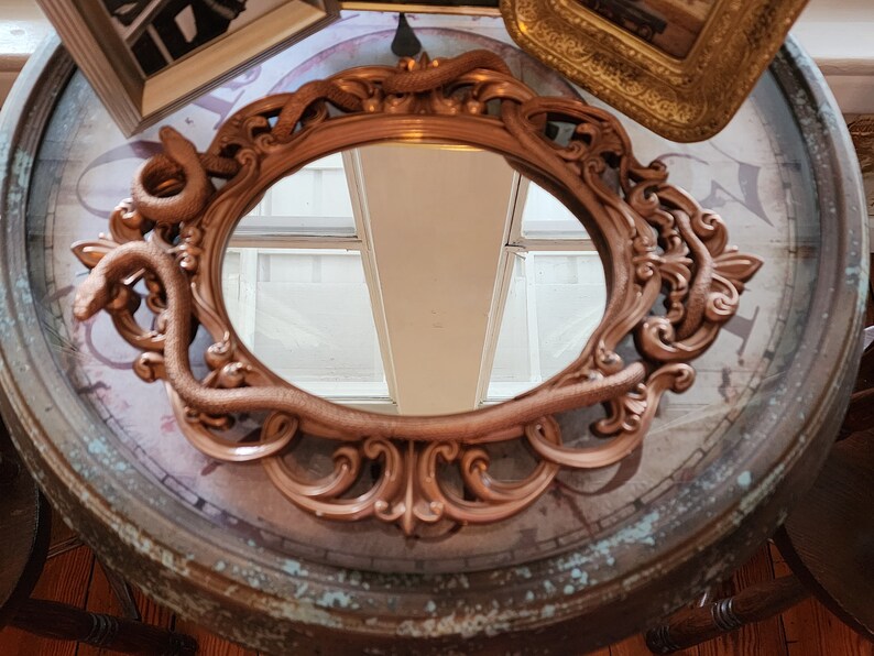 Slithery Serpent Mirror - Etsy