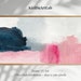 Samsung Frame TV Art Pink Abstract Painting, Frame TV Art Colourful ...